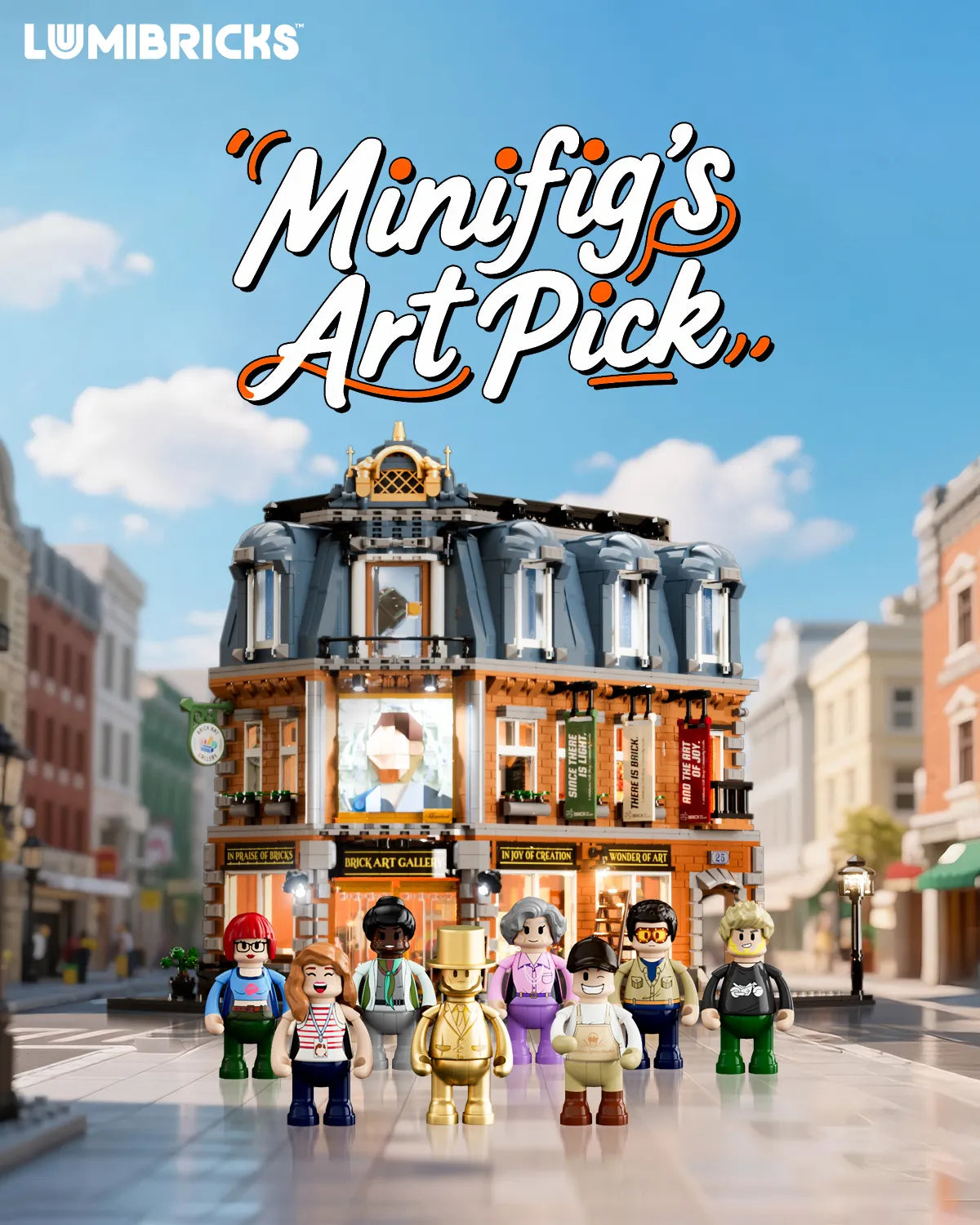 Lumibricks Art Gallery Story | A Tribute to Bricks, Beauty