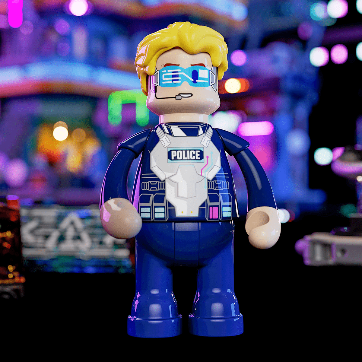 Lumibricks Cyberpunk Brick Sets – Futuristic LED Building Kits for Adults