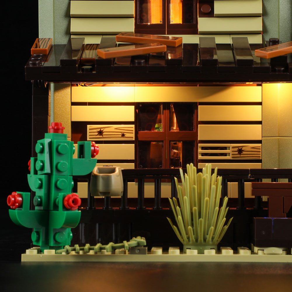 Funwhole Western Saloon Building Block Toy(Come With Light Kit)- The ...