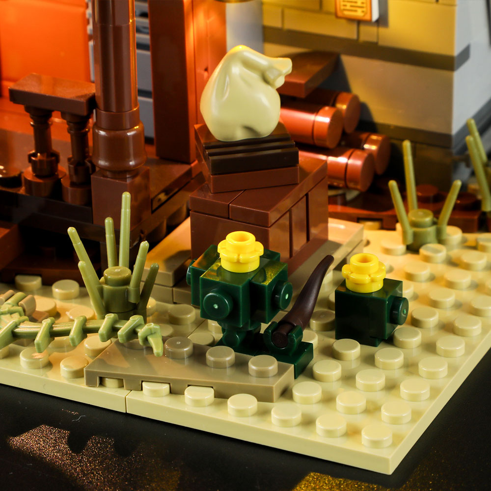 Funwhole Sheriff's Office Building Blocks Toy(Come With Light Kit)- The ...