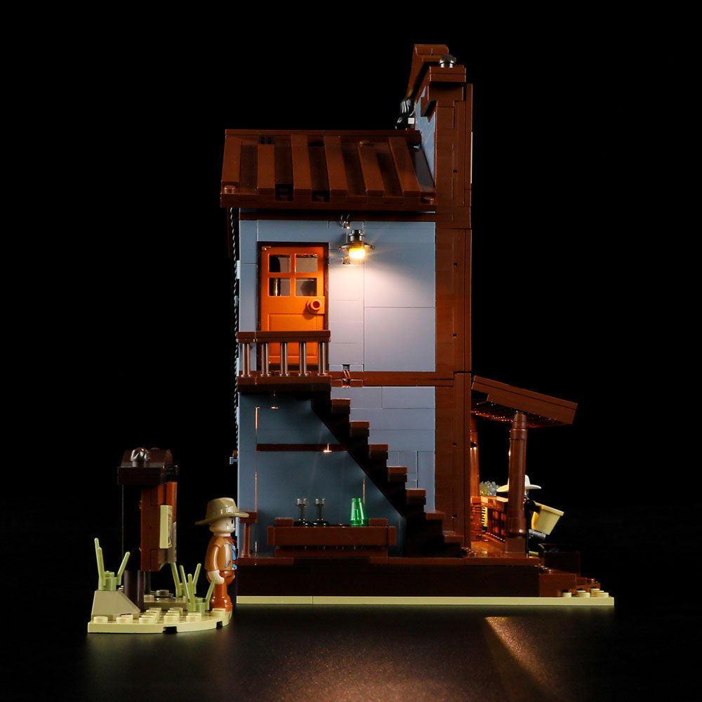 Funwhole Sheriff's Office Building Blocks Toy(Come With Light Kit)- The ...