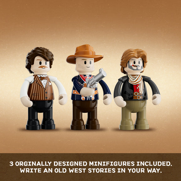 Funwhole Western Saloon Building Block Toy(Come With Light Kit)- The ...