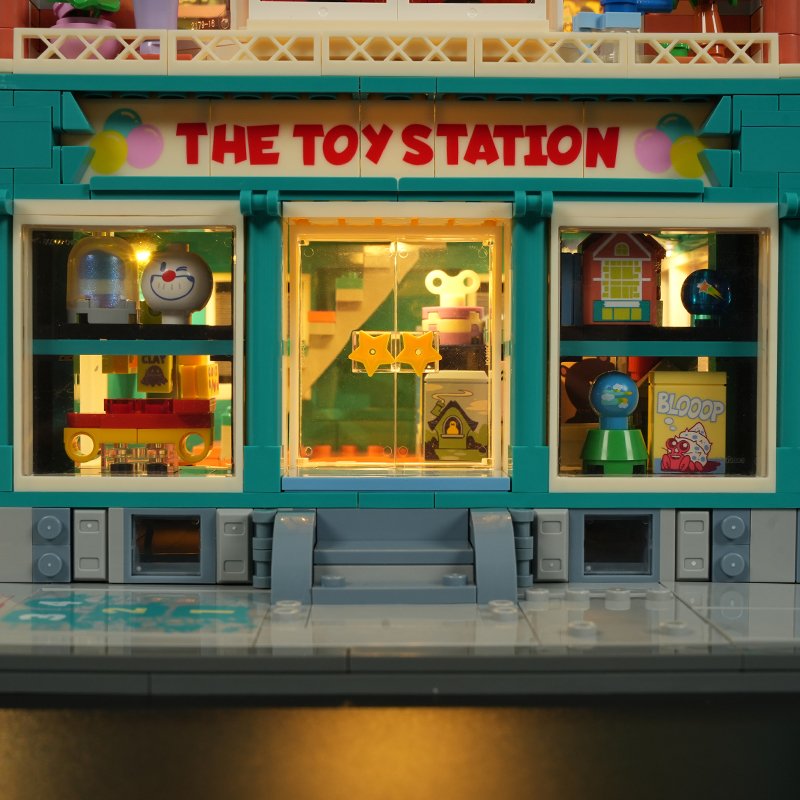 Lumibricks Toy Store L9100 with Light kits | Town Life series