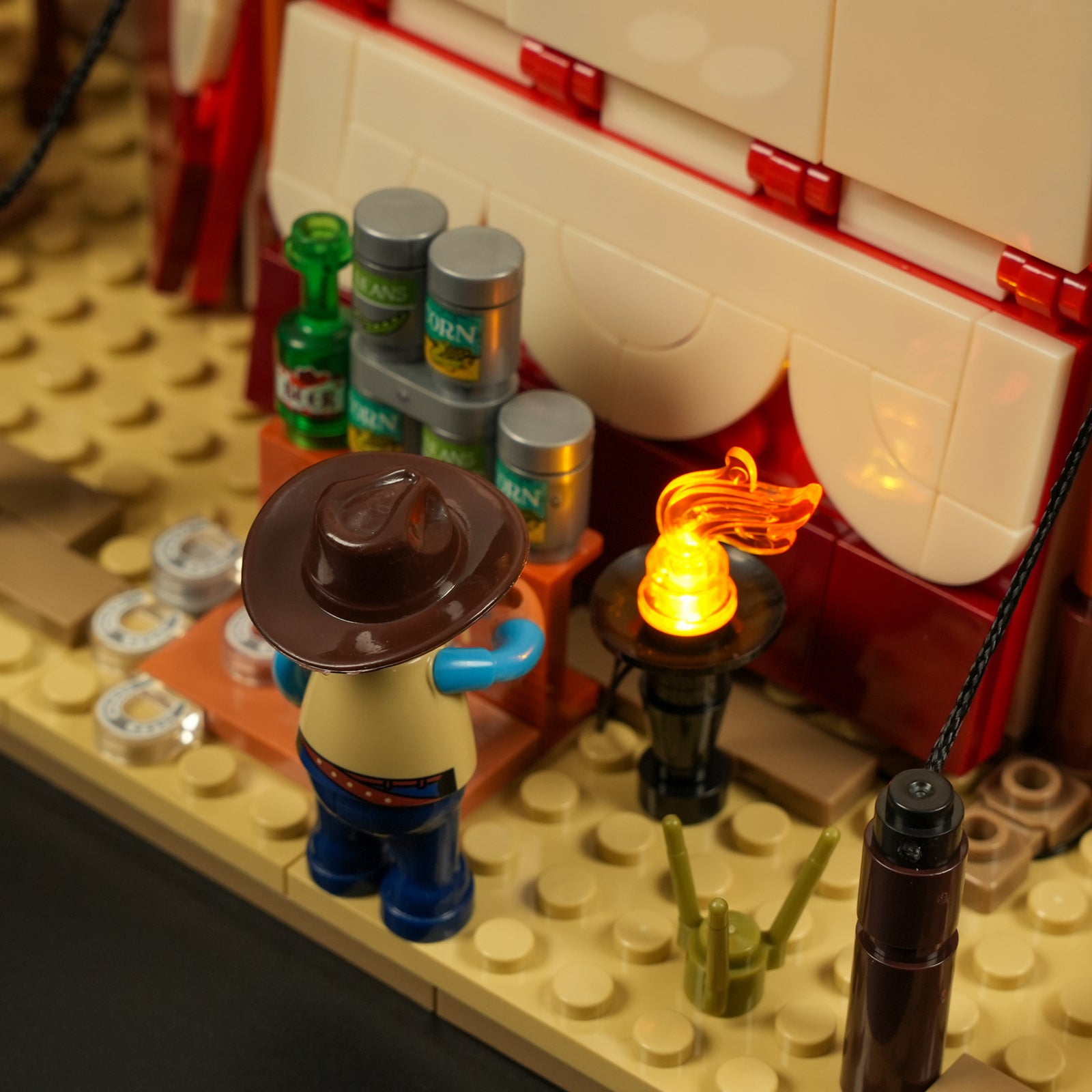 Lumibricks Traveling Circus L9079 – LED The Old West Set