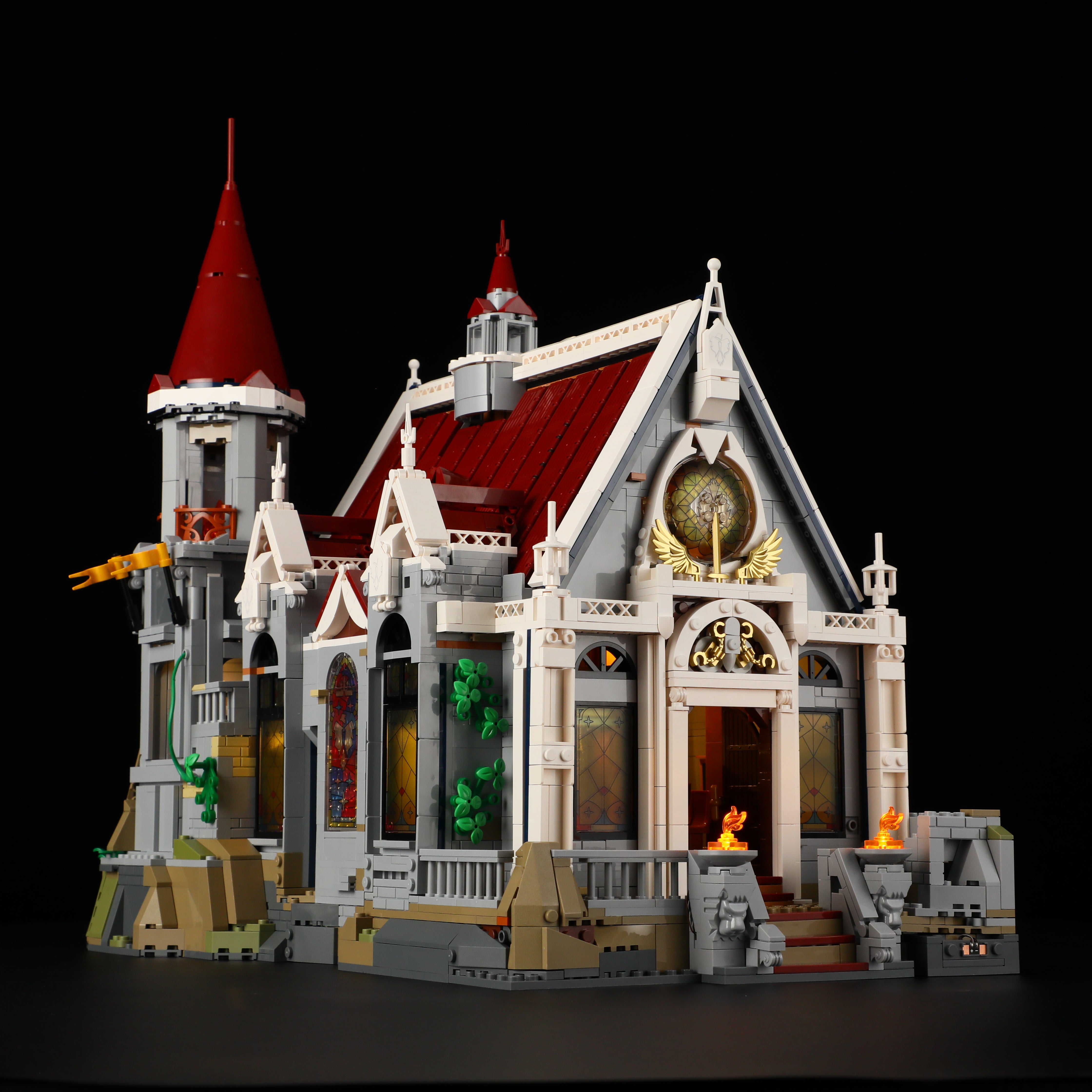 Lumibricks Castle Banquet Hall L9071 – LED Medieval Building Set