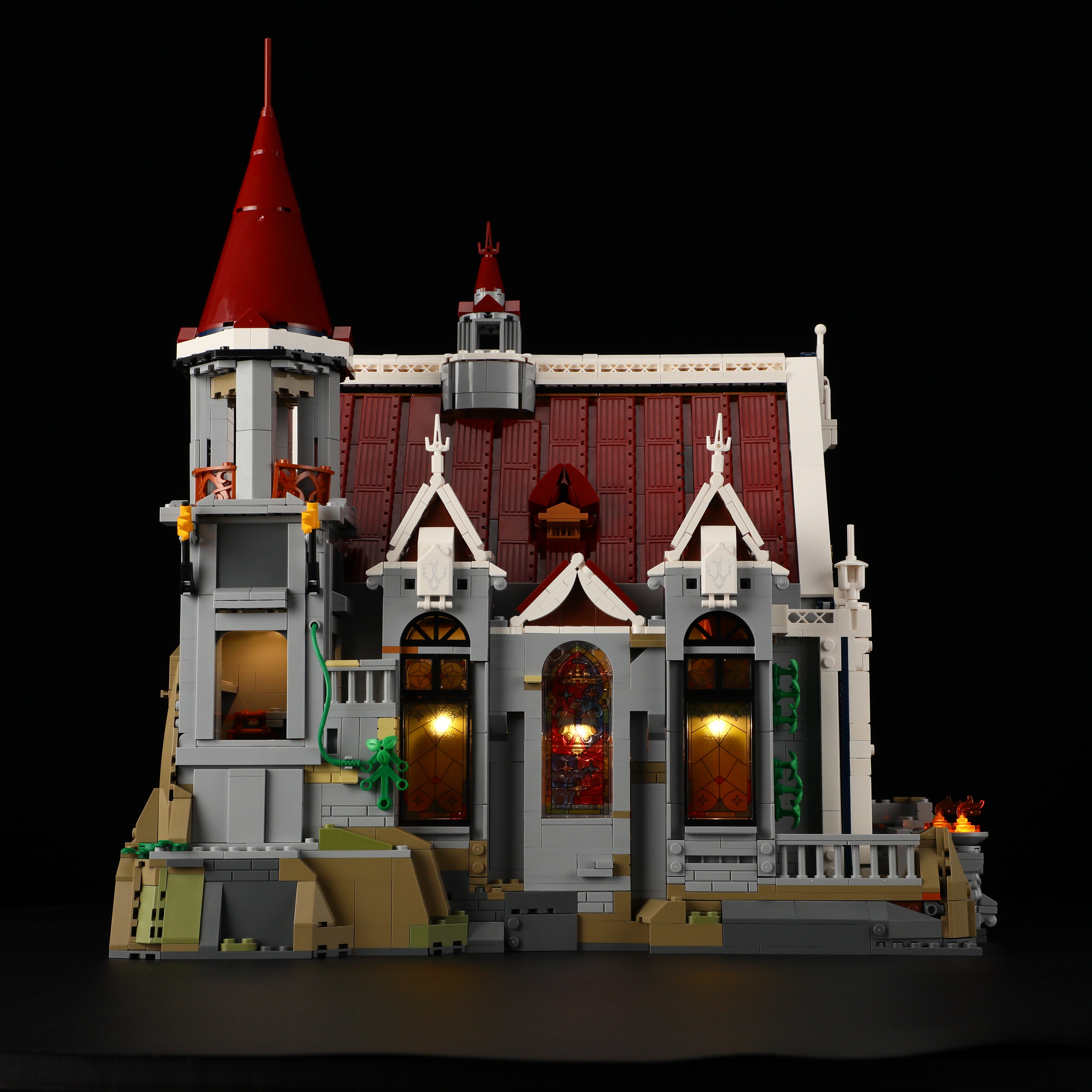 Lumibricks Castle Banquet Hall L9071 – LED Medieval Building Set