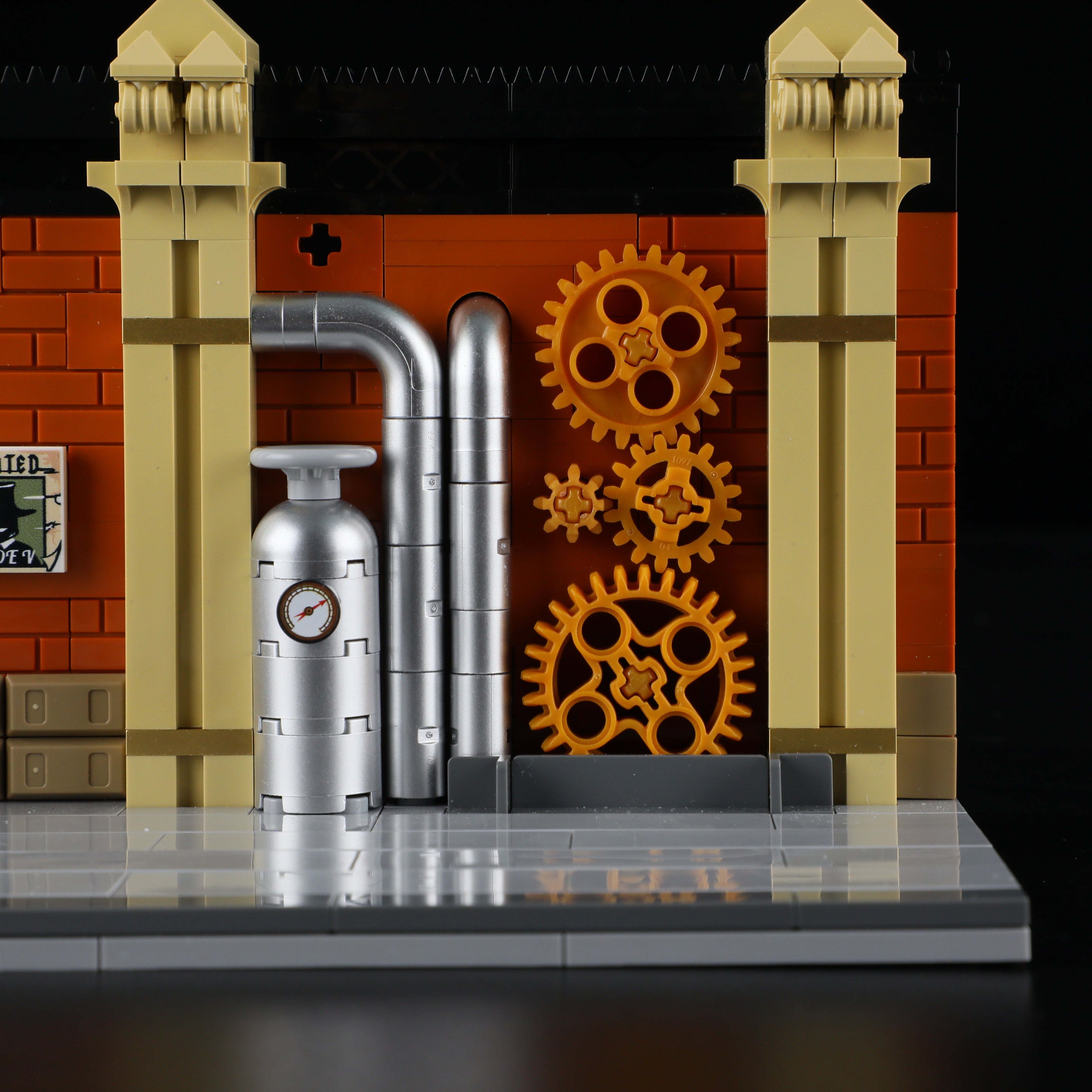 Steampunk Motorcycle Pursuit – Lumibricks