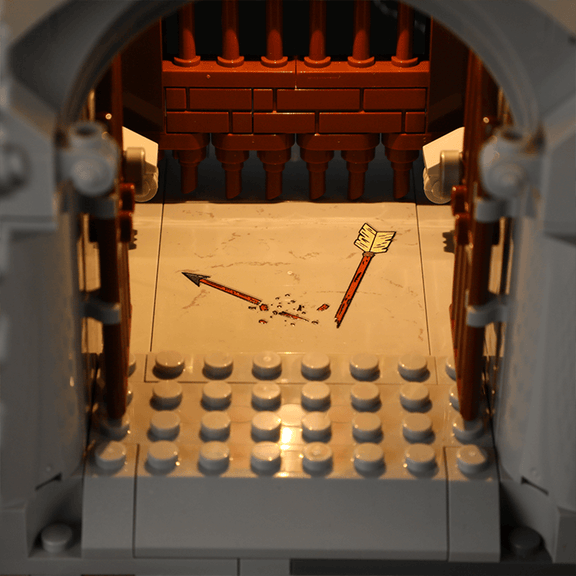 LUMIBRICKS Castle Armory — Medieval Armory Building Set – Lumibricks