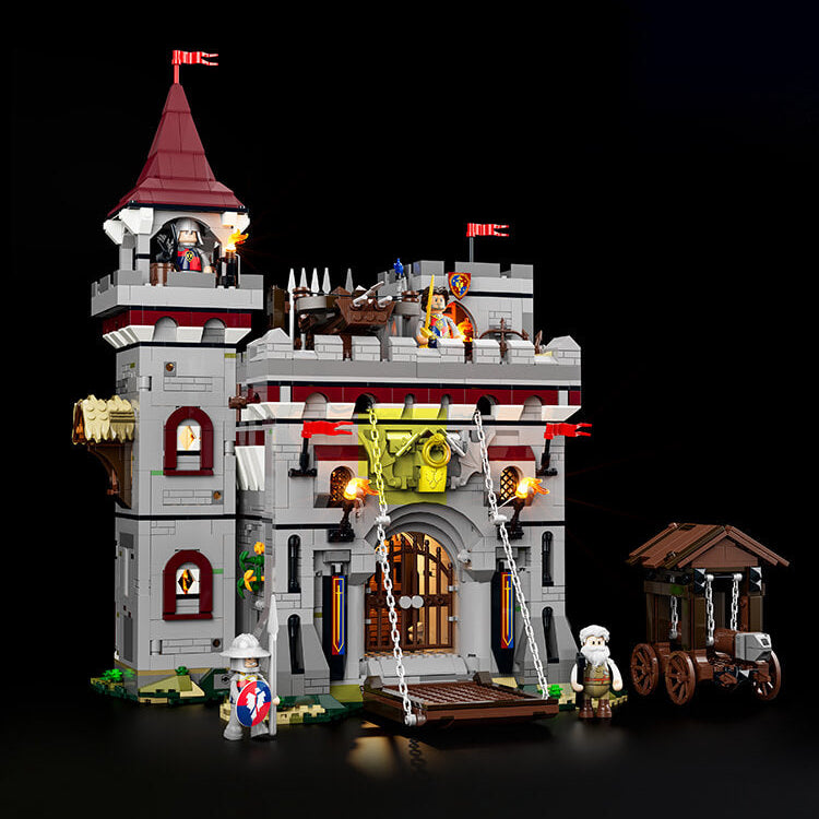 LUMIBRICKS Castle Armory — Medieval Armory Building Set – Lumibricks