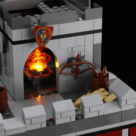 LUMIBRICKS Castle Armory — Medieval Armory Building Set – Lumibricks
