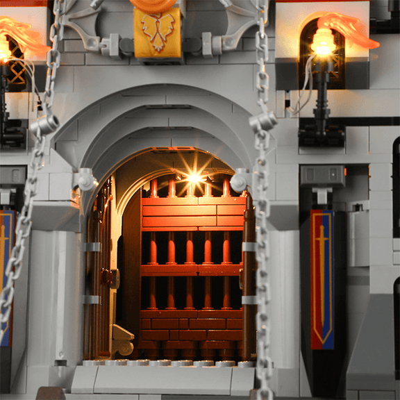LUMIBRICKS Castle Armory — Medieval Armory Building Set – Lumibricks