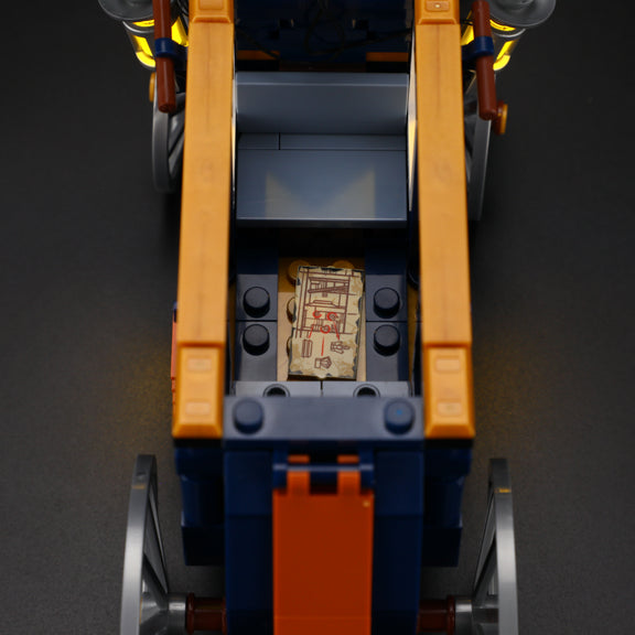 Lumibricks Treasure Stagecoach L9099 – Western Wagon Building Set