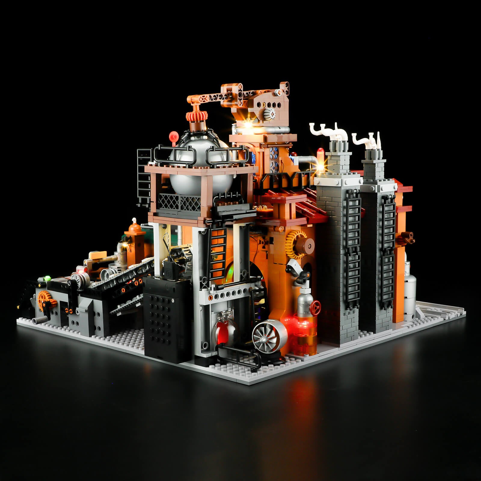 Lumibricks Ore Factory L9101 – LED Industrial Mining Building Set
