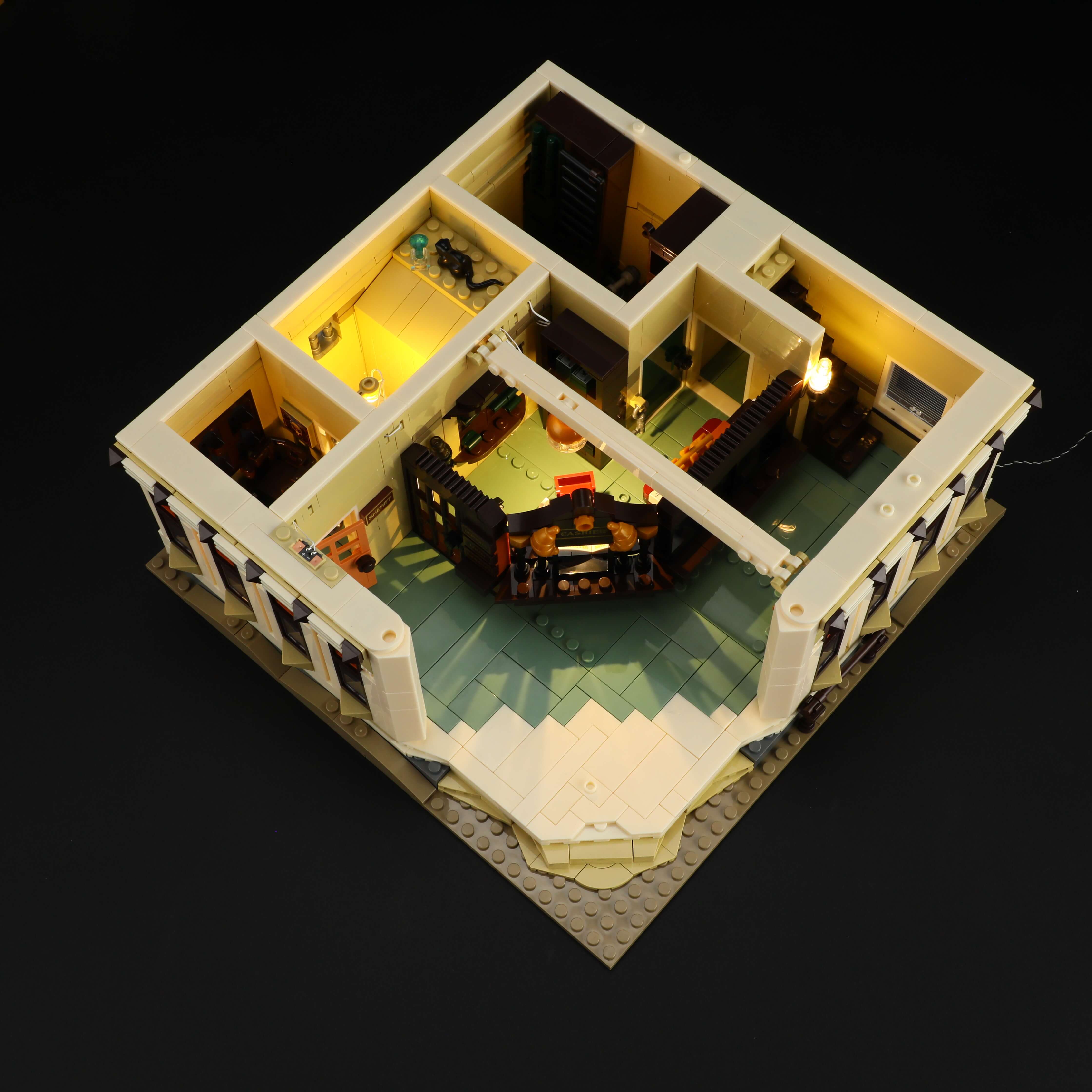 Lumibricks Western Bank Heist 14013 – Old West Building Set with LED Lights